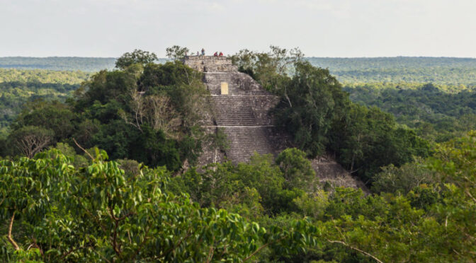 Ancient Maya kingdom with pyramid discovered in southern Mexico ...
