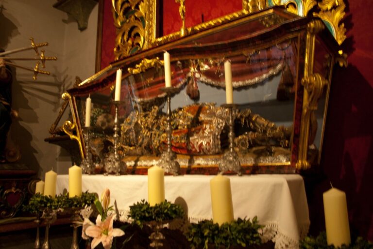 Mummified monks and the accidentally interred, in a 17th-century crypt ...
