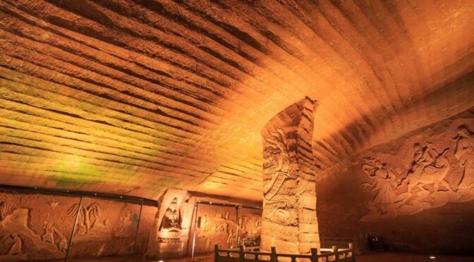 Local Farmers found 2,000 years old carved caves while pumping water ...