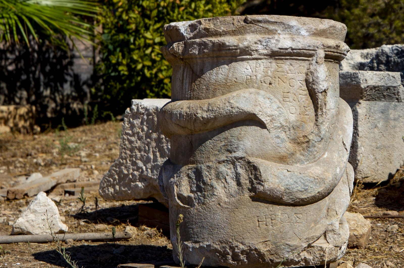 2,000-year-old snake-figure altar unearthed in the ancient city of ...