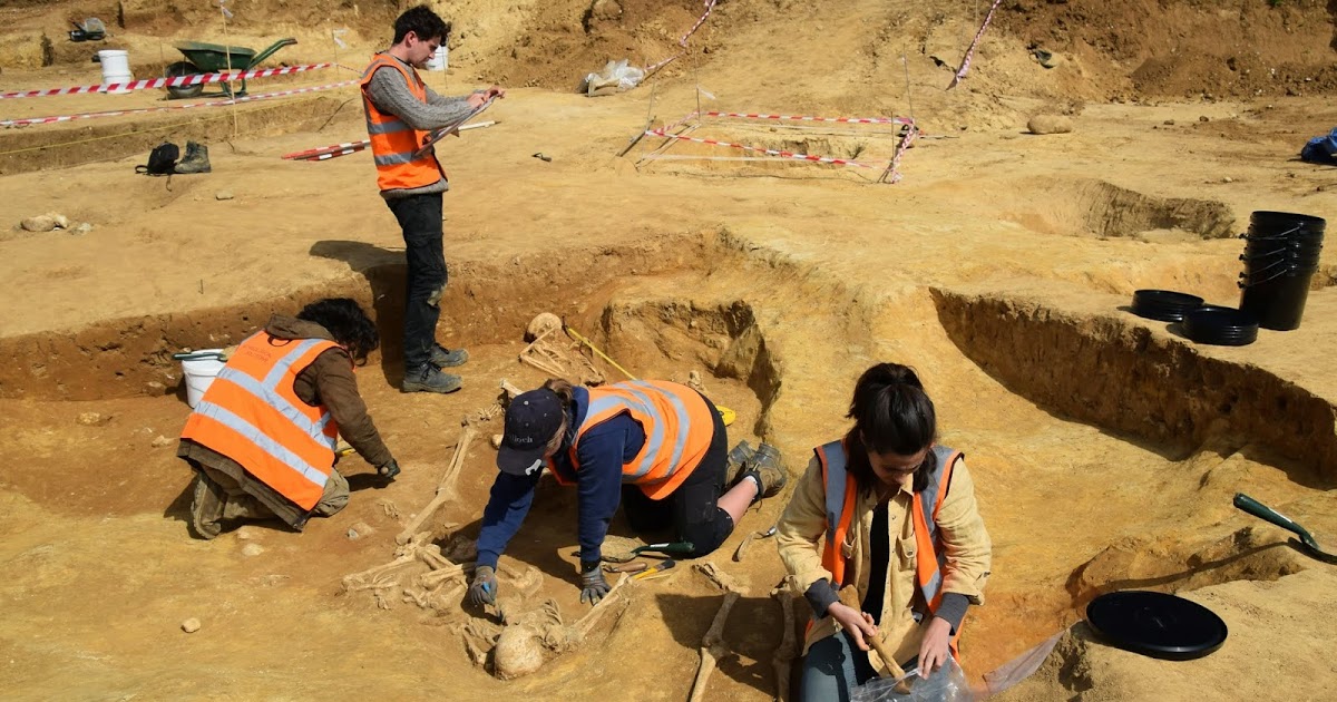 Decapitated Skeletons, with Heads Between Their Legs, Unearthed in ...