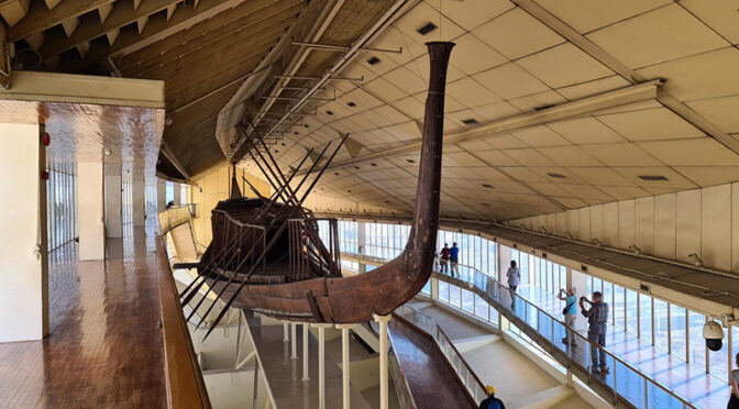 How pharaoh Khufu boat was found 'perfectly preserved' near the Great ...