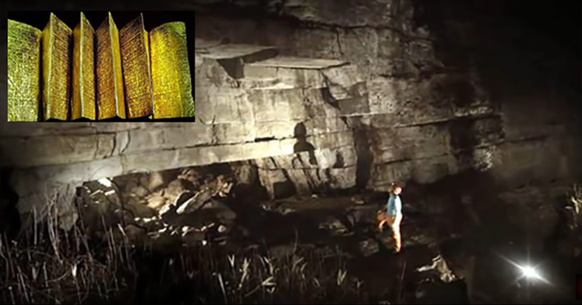 Priests Discover Golden Library Built by Giants Inside of a Cave in ...