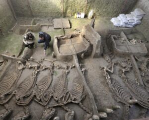 Ancient Chinese tomb dating back 2,500 years uncovered to shed light on ...