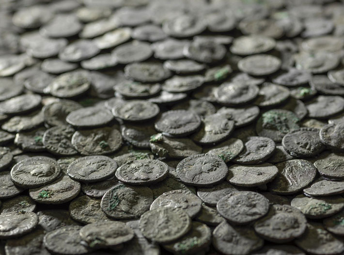 silver hoard in germany 1 | ARCHAEOLOGY WORLD