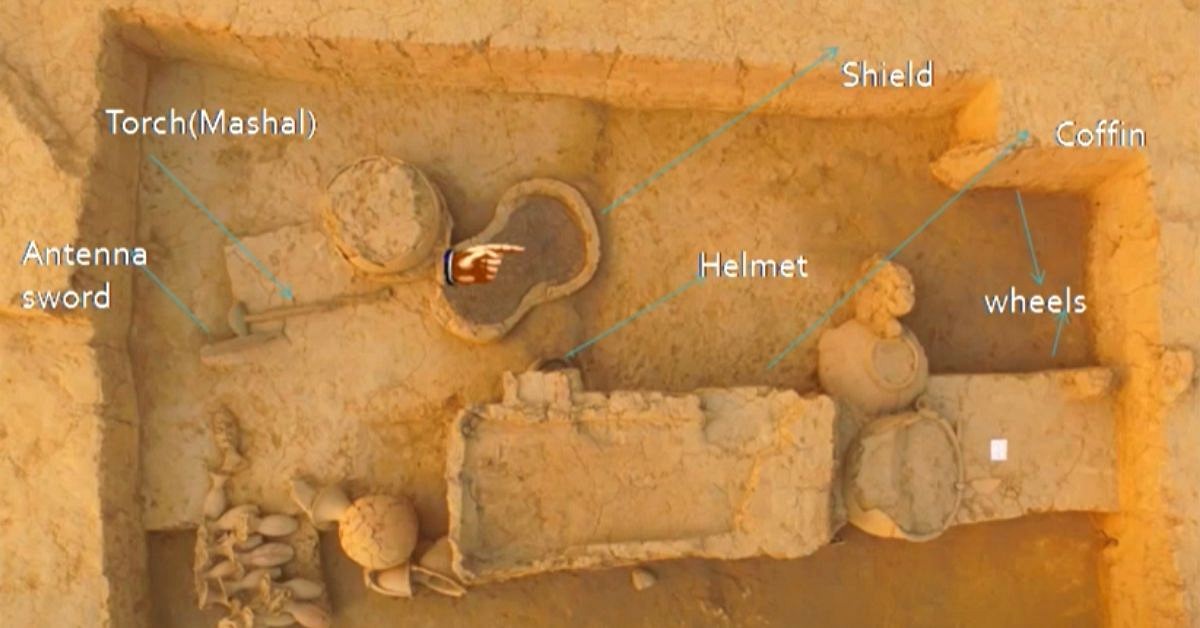 India’s largest known burial site is 4,000 yrs old, confirms carbon dating