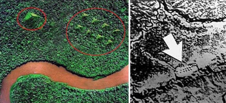 Mysterious Pyramids In The Amazon, Spotted By NASA Satellite In 1976 ...