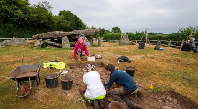 Neolithic Tomb Linked to King Arthur Investigated in England ...