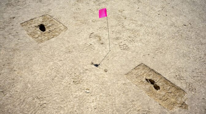 Ice Age Footprints Uncovered in Utah | ARCHAEOLOGY WORLD