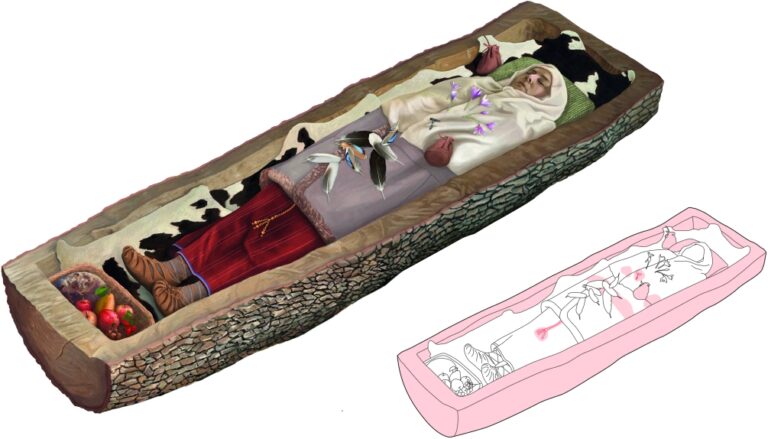 Iron Age Celtic Woman Wearing Fancy Clothes Buried in This ‘Tree Coffin ...