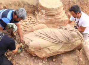Roman-Era Female Statue Dated Back To 1,800 Years Ago Unearthed In ...