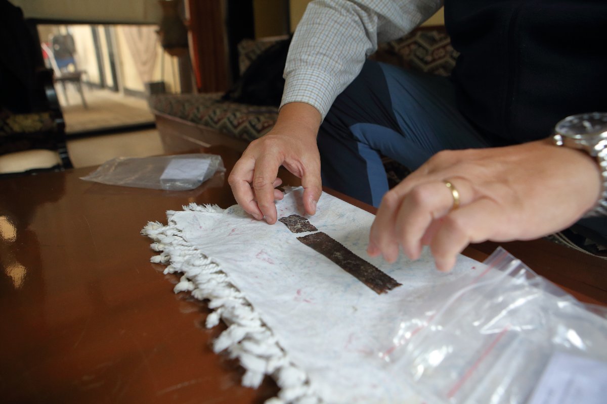 A rare 2500-year-old saw, the first of its kind, discovered in Anatolia ...