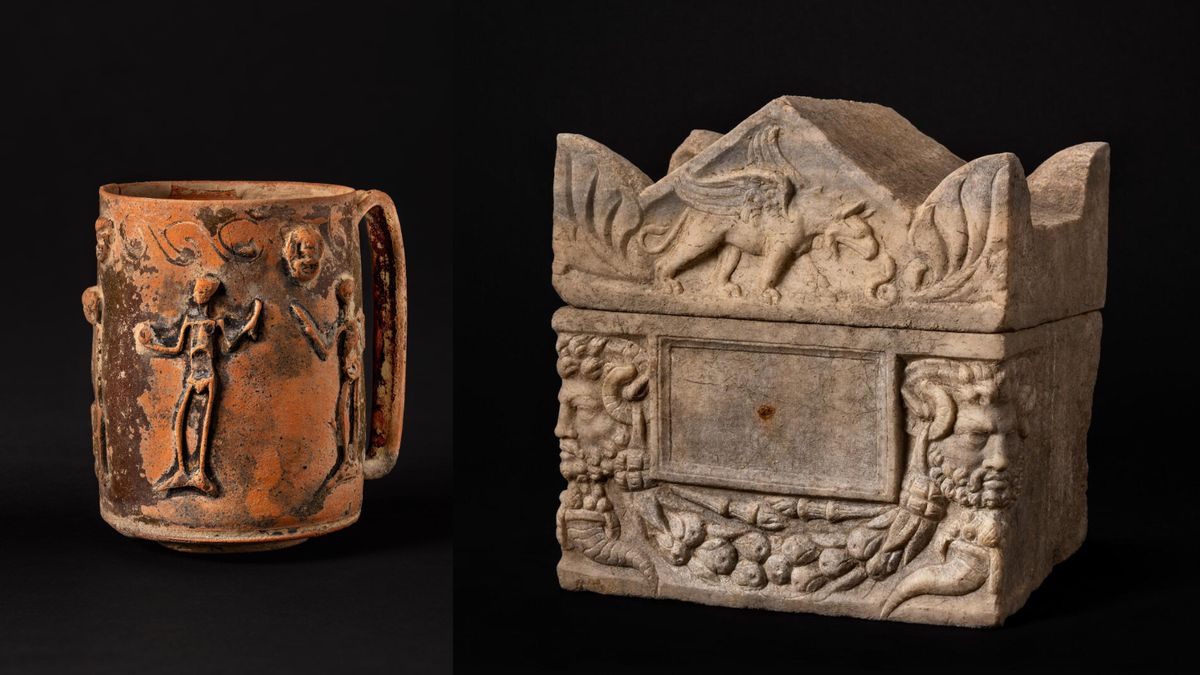 Ancient Roman graves with funerary festival evidence discovered in ...