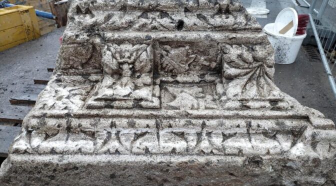 A Decorated Block with Decapitated Gaul Found for the First Time in ...