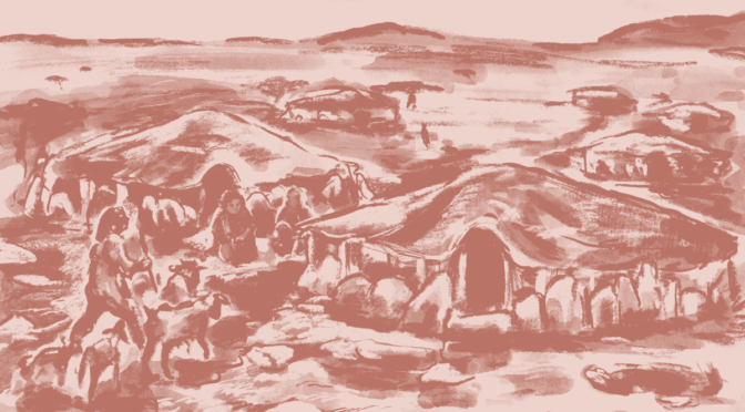Experts believe the 7,000-year-old circular stone structures were once ...